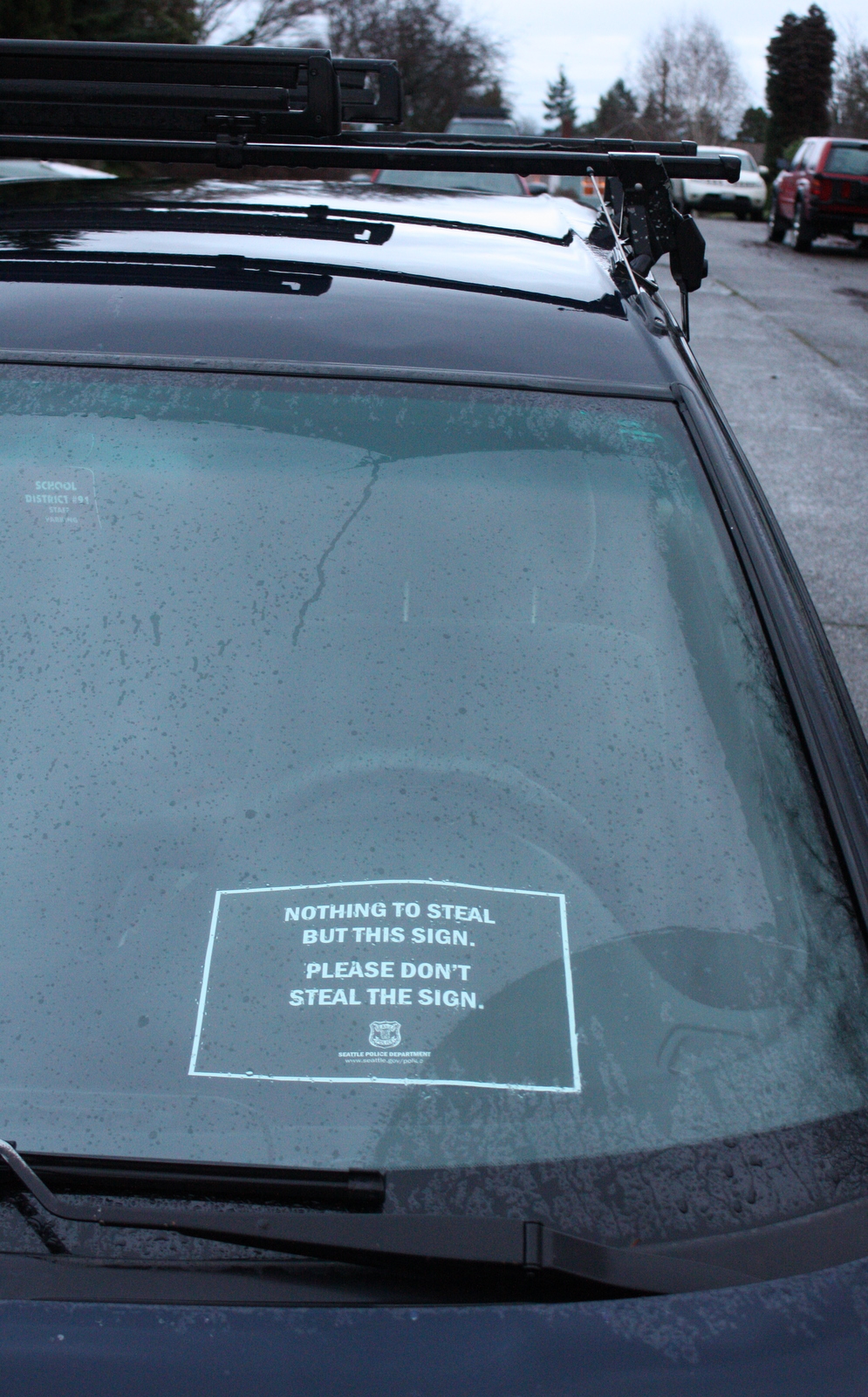 Seattle police unveil new car prowl prevention technique and holiday ...